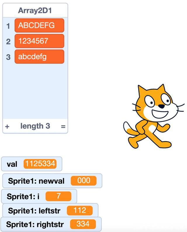 Scratch中间接实现多维数组支持（一） Scratch编程